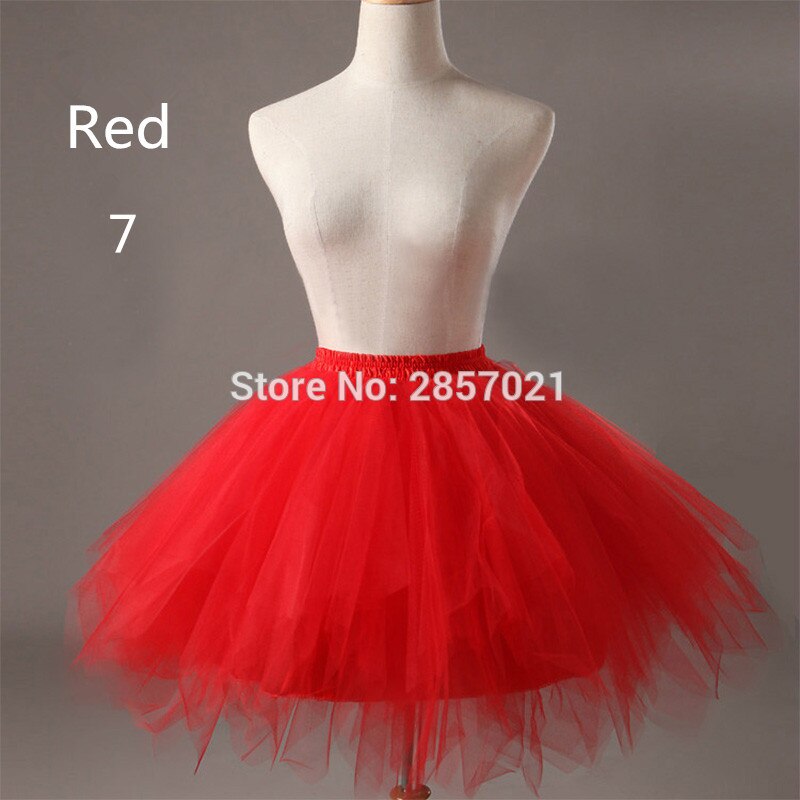 Multi Color Short Petticoat Jupon Tulle Cheap Brid... – Vicedeal