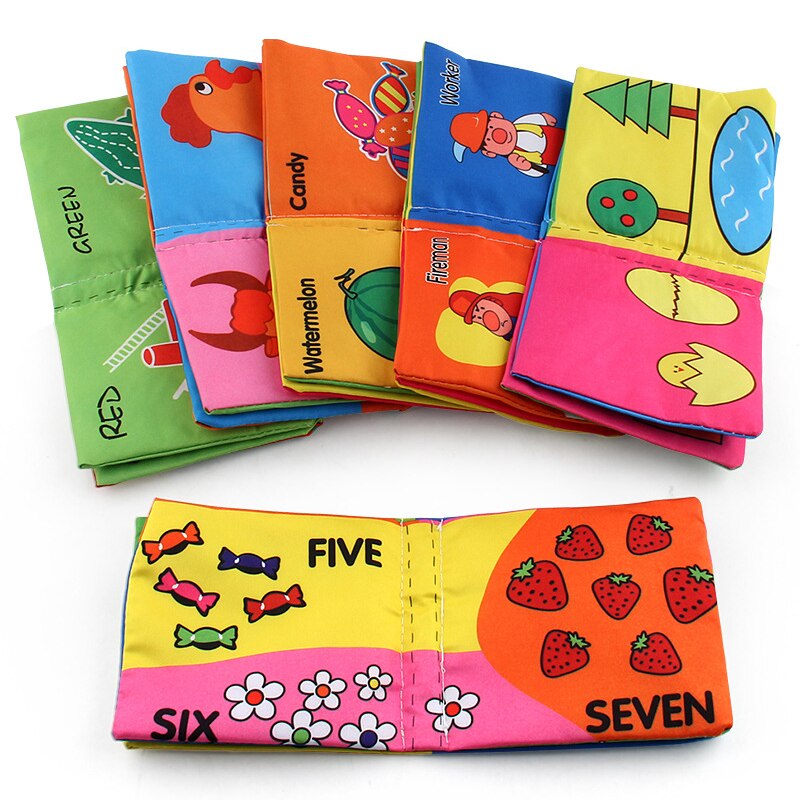 Baby Educational Cloth Books Toy Newborn Training ... – Grandado