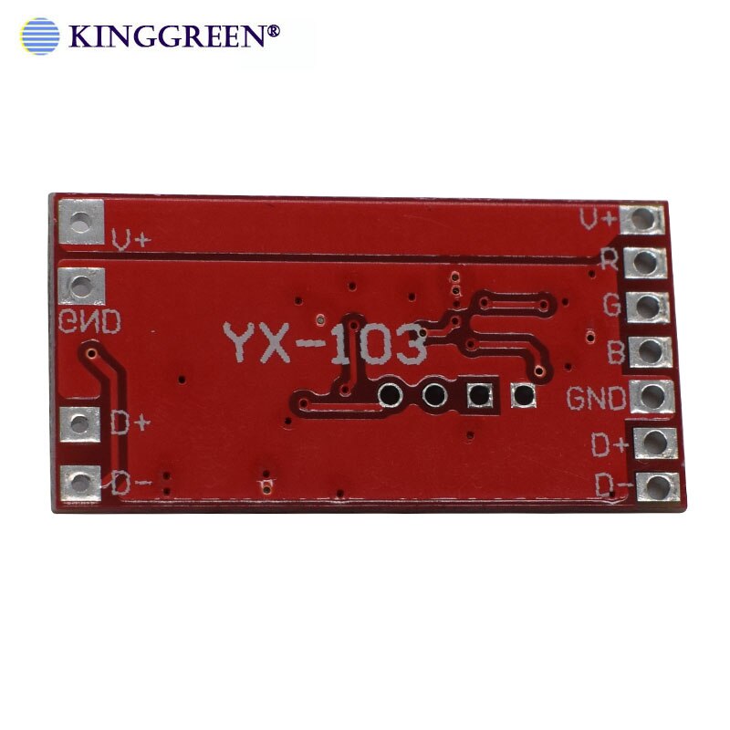 1X 3 canales RGB DMX512 decodificador controlador ... – Grandado