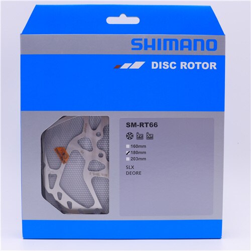 SHIMANO SM-RT66 Disc Brake Rotor 6-Bolt 160mm MTB ... – Grandado