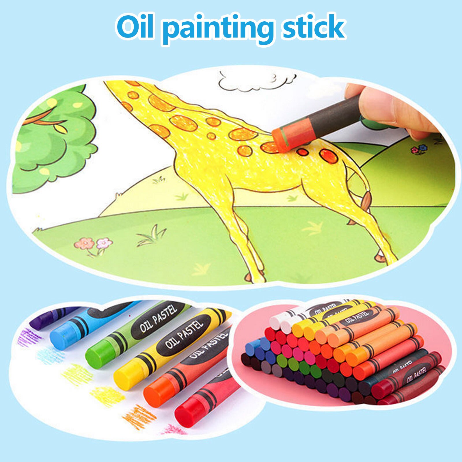 208PCS Kids Painting Drawing Art Set with Crayons ... – Vicedeal