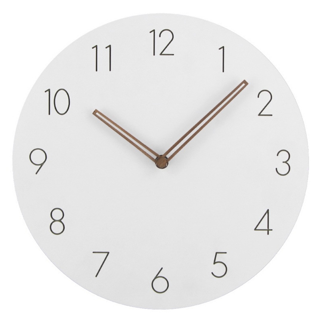 Kitchen Modern Simple Round Wall Clock Classics Si... – Grandado