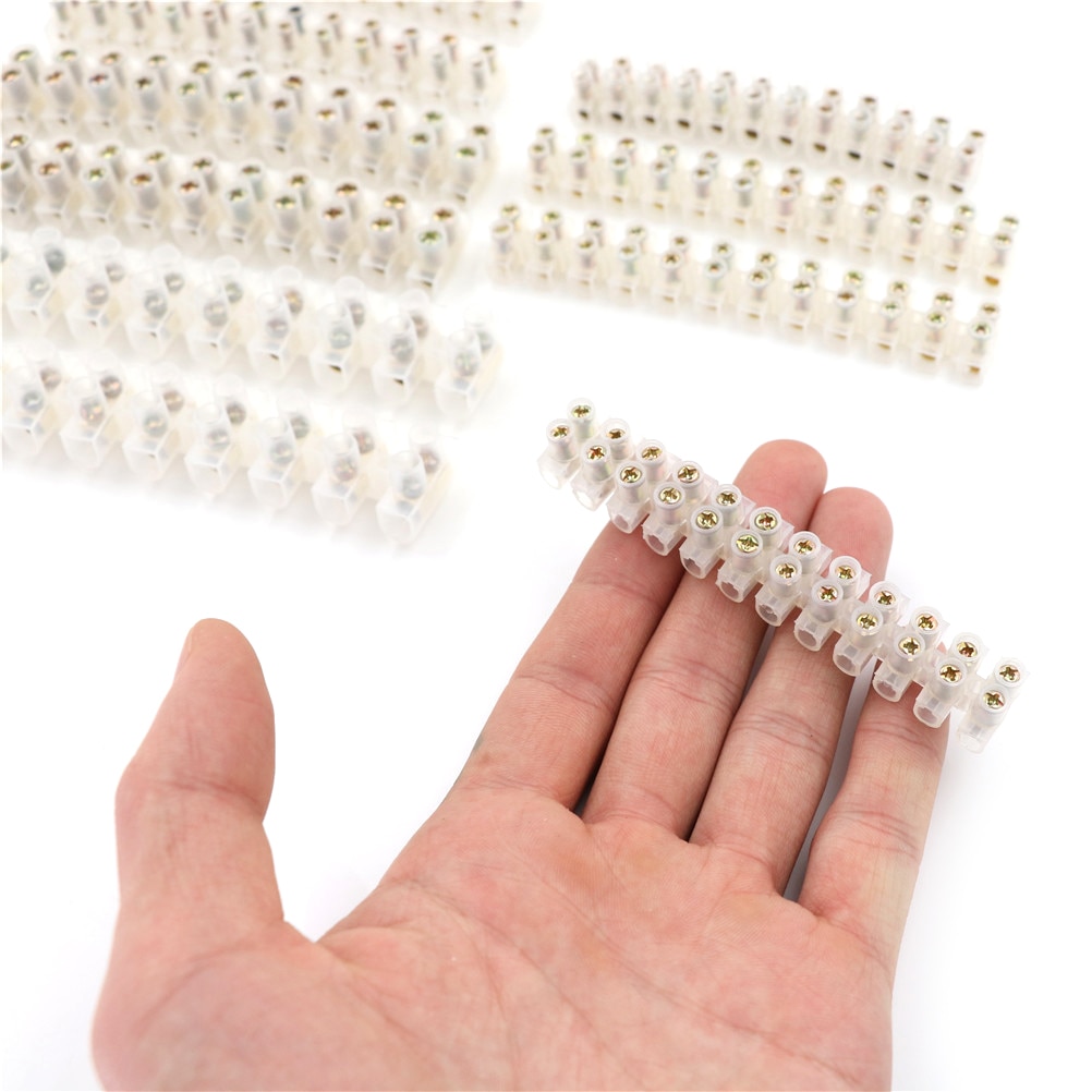 2pcs 3A 6A 10A 20A Screw Terminal Barrier Connecto... – Grandado
