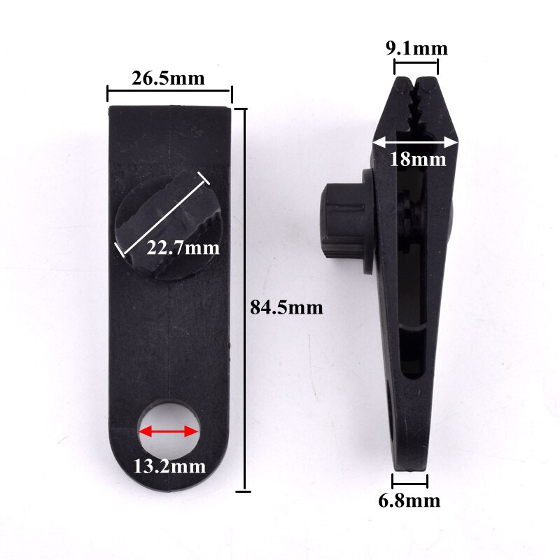 1 ~ 50 Stuks Nylon Plastic Dekzeil Klem Zonnescher... – Vicedeal