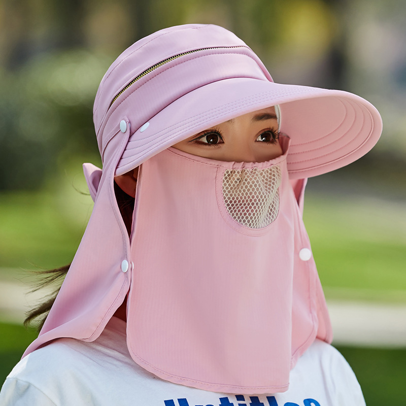 Women Outdoor Riding Anti-UV Sun Hat Foldable Big ... – Grandado