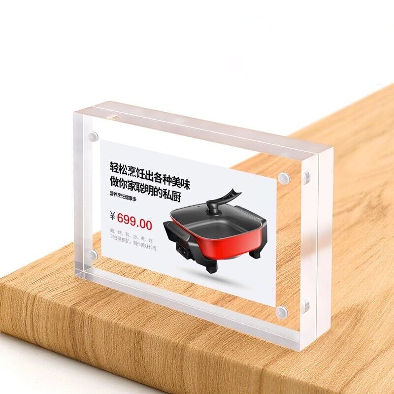 Soporte magnético de acrílico para Tarjeta De Nomb... – Grandado