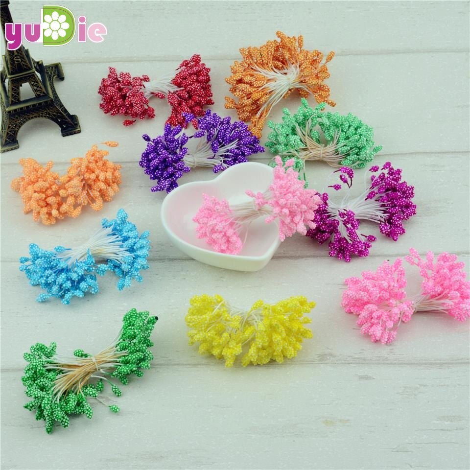 300 Stks/partij Multicolor DIY Schuim bloem 5mm me... – Vicedeal