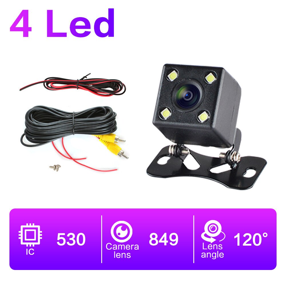 Car rear view camera angle HD LED Light Night reve... – Vicedeal