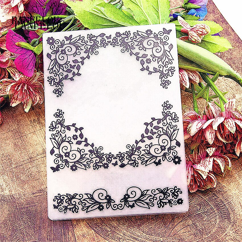 PANFELOU Easter Flower crown Embossing folders Pla... – Grandado