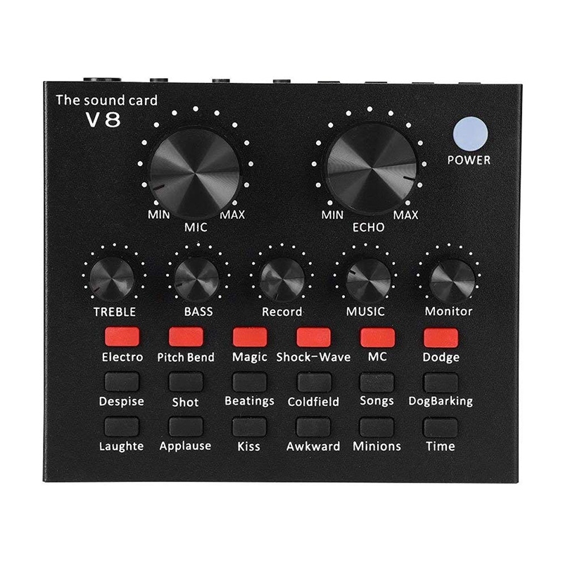 Mini Sound Mixer Board Live Broadcast DJ Sound Mix... – Grandado