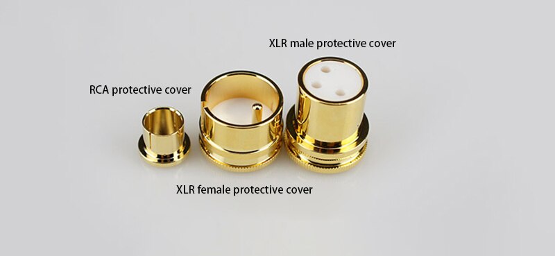 2pcs Protective Cover Gilded Covers Dust Cap Shiel... – Vicedeal