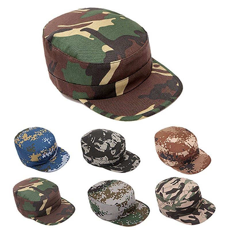 Running Cap Flat Top Printed Sun Shade Dust-proof ... – Vicedeal