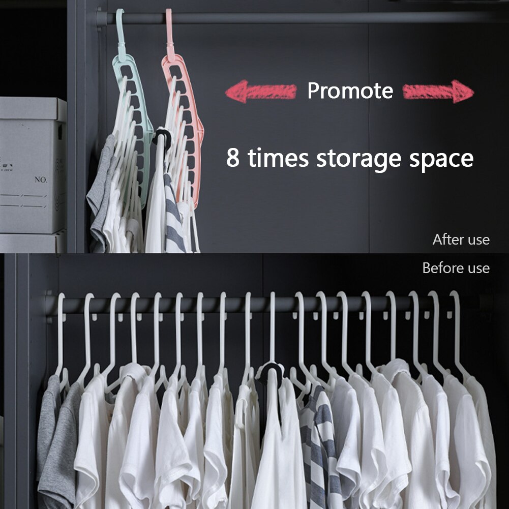 Magic Hanger 360 Rotating 9 Holes Multi-Functional... – Grandado