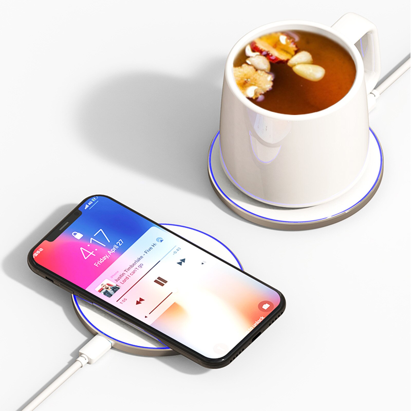 Mug Heating Insulation Cup Mug Warmer Cup Charger ... – Grandado