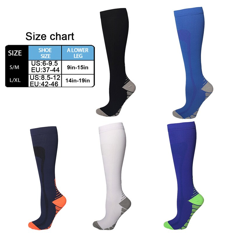 10Pairs Compression Socks Sports Cycling Running W... – Grandado