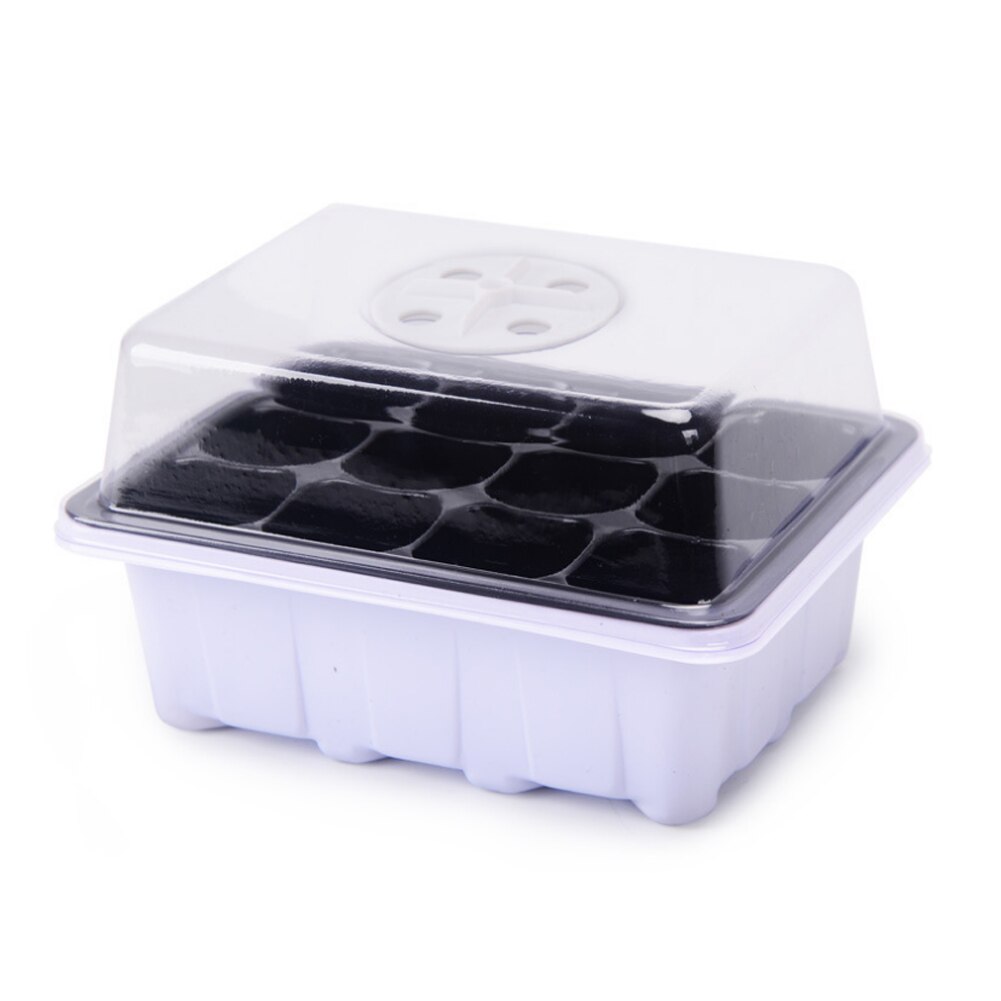 12 Cells Seed Starter Kit Plant Seeds Grow Box cSe... – Grandado