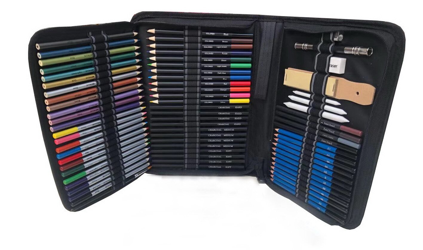 Drawing Pencils for Artists,72 Piece Kit Sketch Pe... – Vicedeal Drawing Pencils for Artists,72 Piece Kit Sketch Pe... – Vicedeal