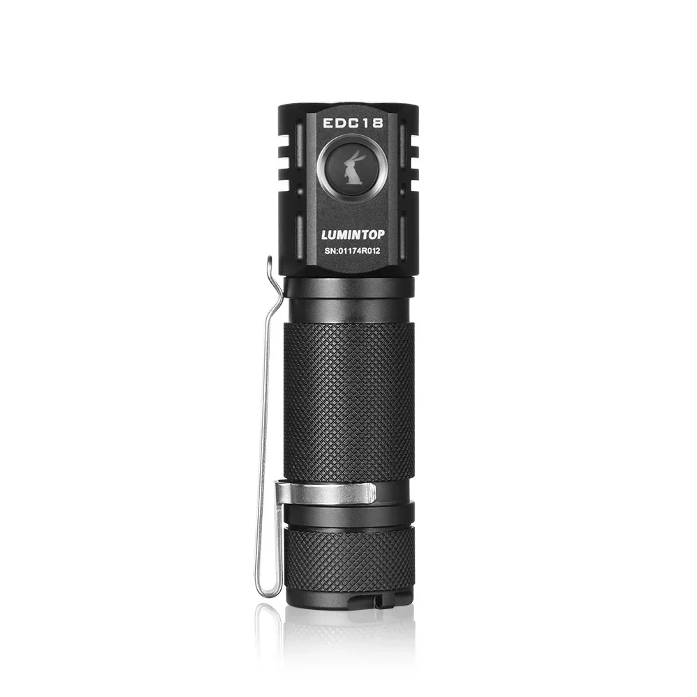 18650 Flashlight Lumintop EDC18 with triple LED TI... – Grandado