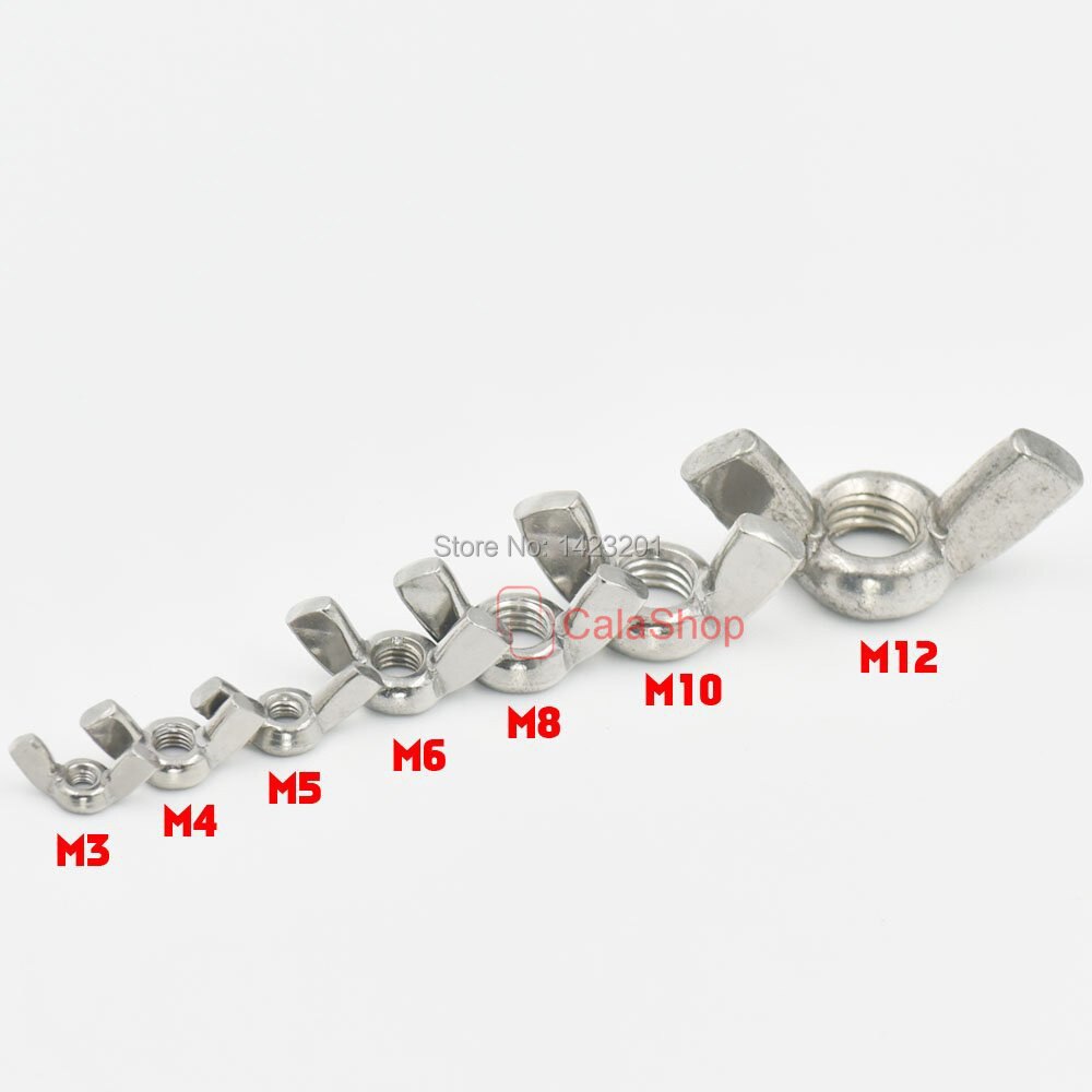 5 Pcs / Lot M12 Metric Thread Stainless Steel Nuts... – Vicedeal