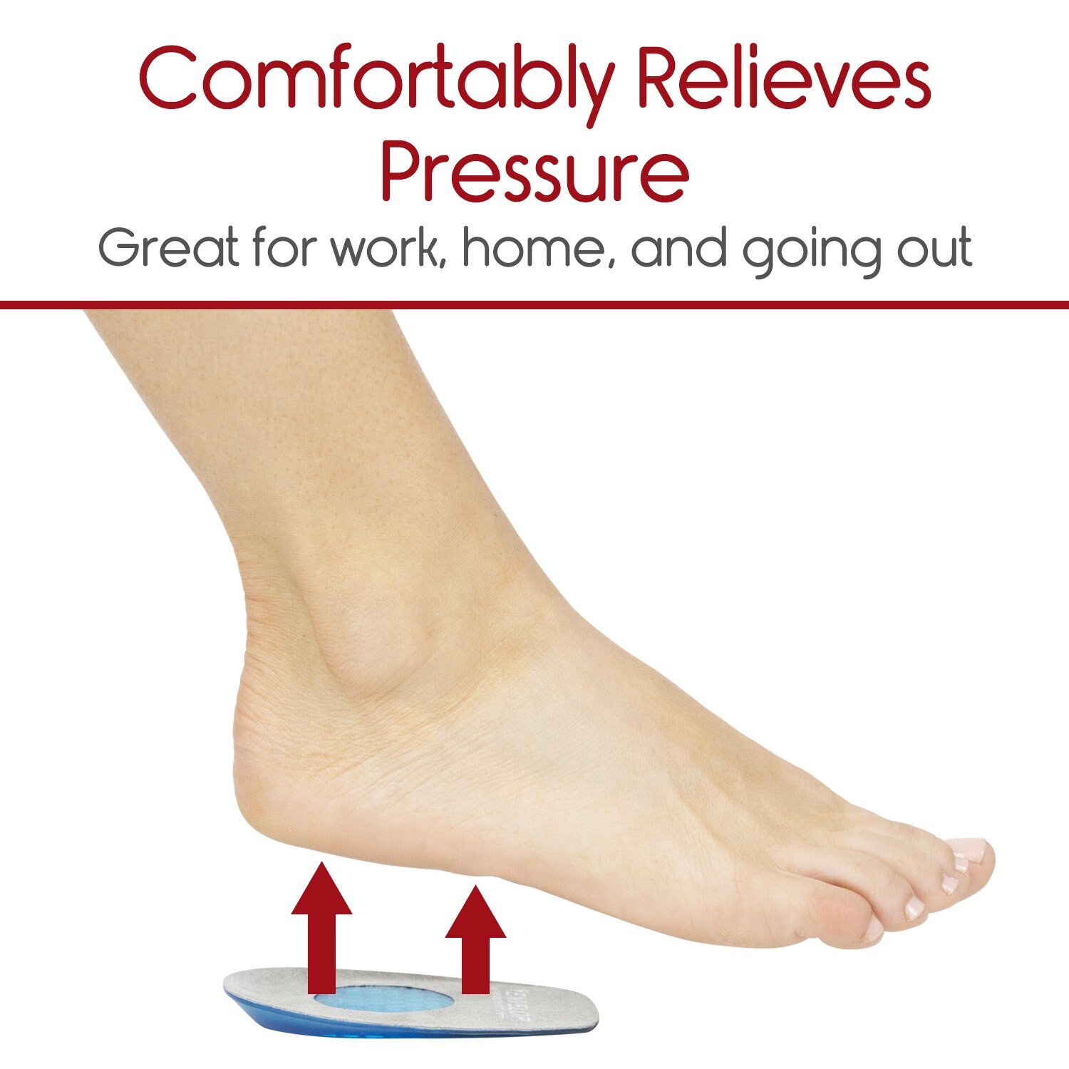 Gel Heel Cups - Heel Cushion Bone Spur, Plantar Fa... – Grandado