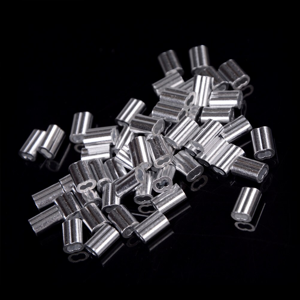 1.5mm Steel Wire Rope Aluminum Ferrules Sleeves Si... – Grandado
