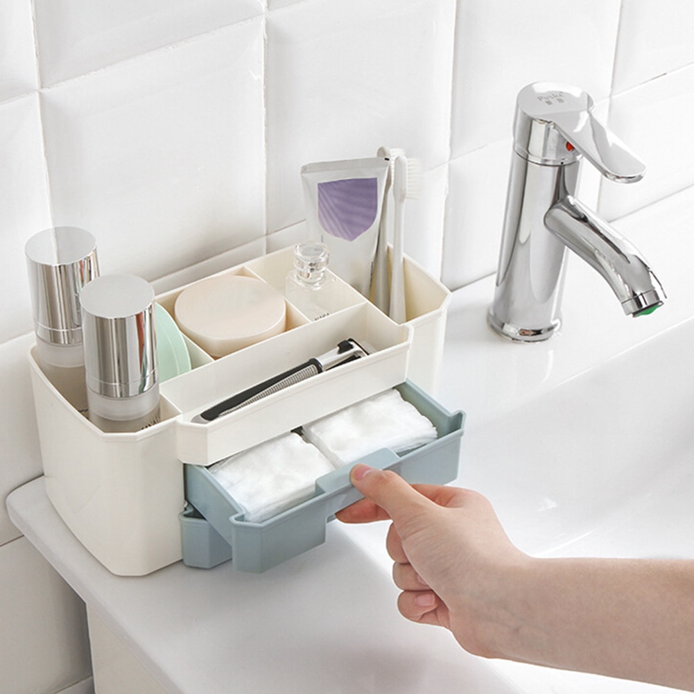 Plast makeup arrangør kosmetisk skuffe makeup opbe... – Grandado