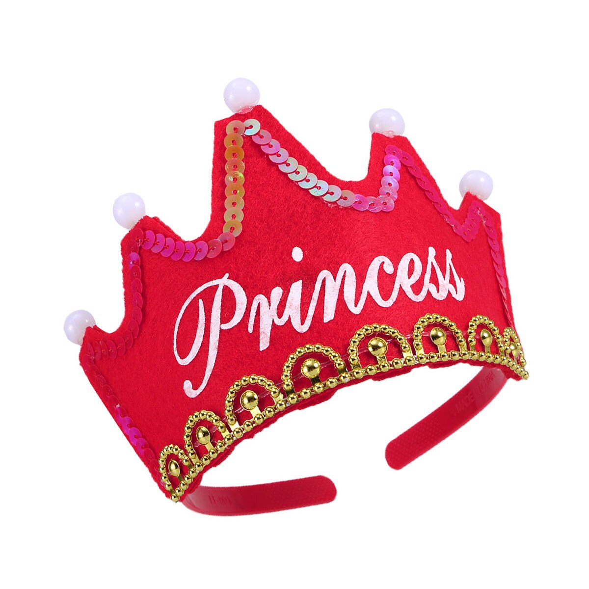 LED Light Birthday Party Hats Crown King Birthday ... – Grandado