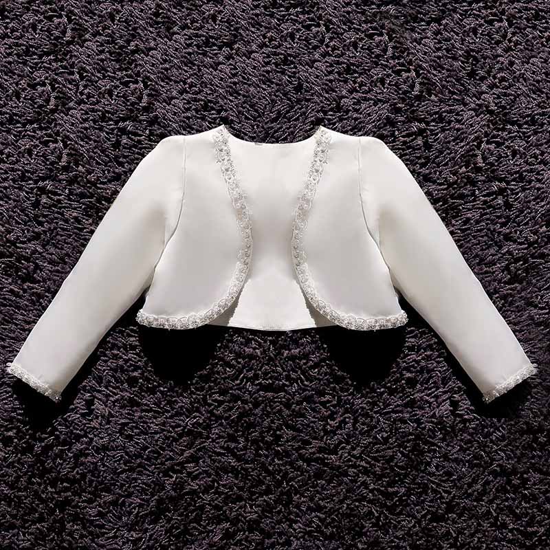 IYEAL Kid Cape Cloak With Beading Flower Girl Dres... – Grandado
