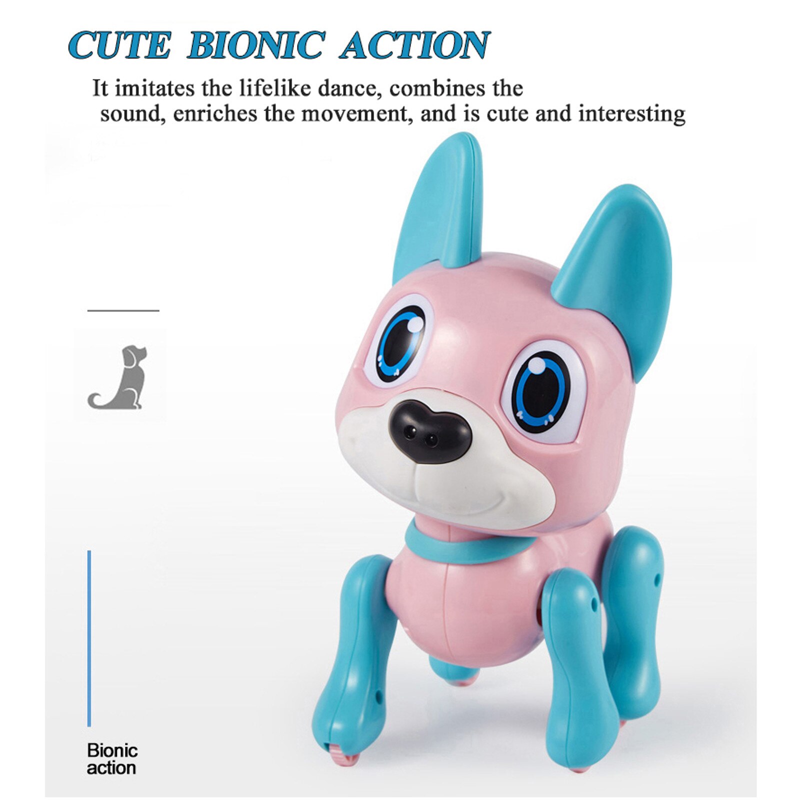 Perro robot interactivo electrónico inteligente pa... – Grandado