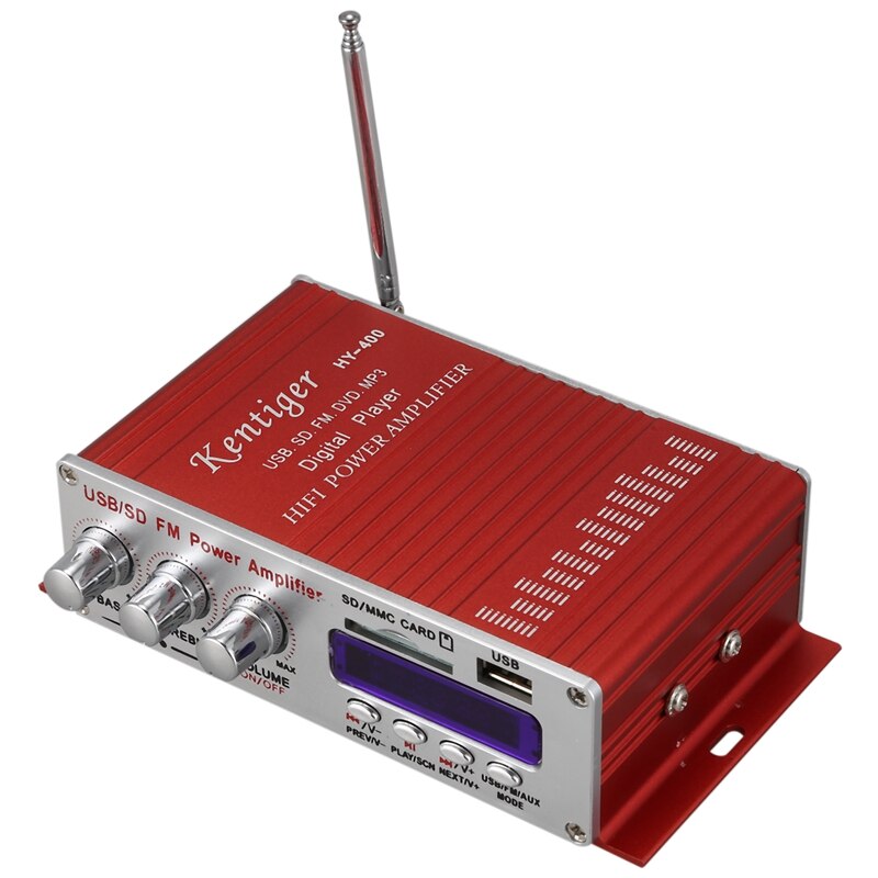 Kentiger Hy-400 Hi-Fi Car Stereo Amplifier Radio M... – Grandado