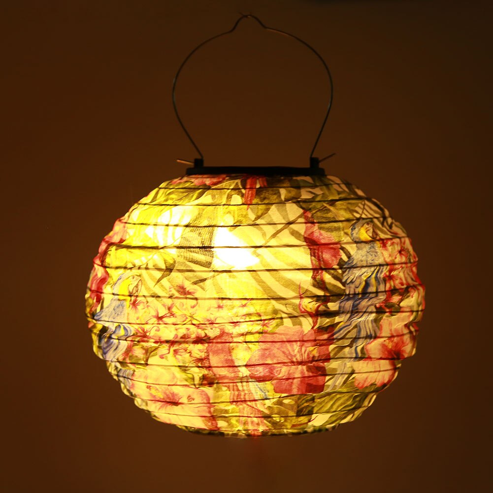 20cm Solar LED Chinese Lantern Light Outdoor Water... – Grandado
