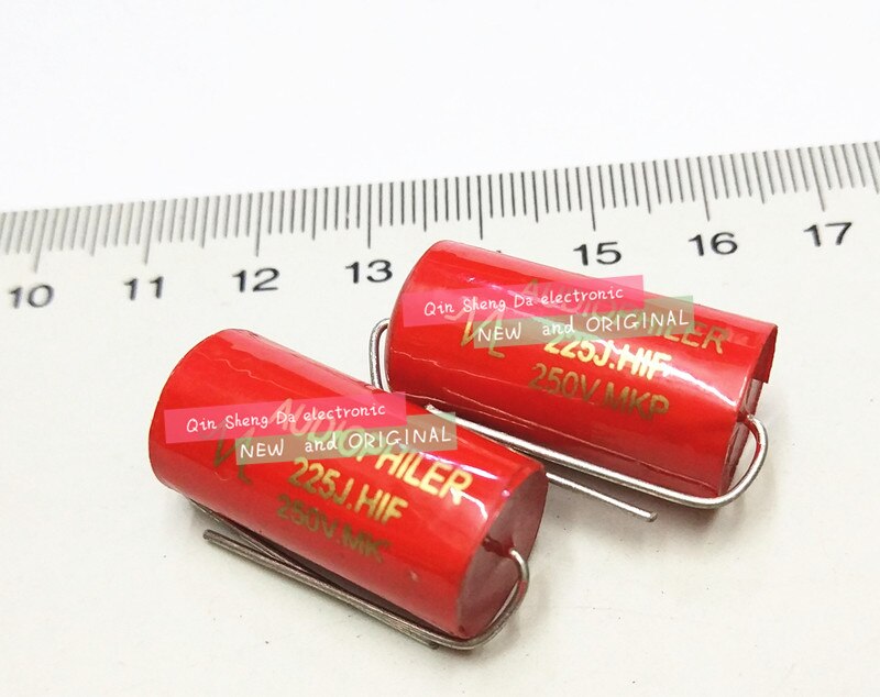 Full stereo DIY, red polypropylene MKP, capacitor,... – Grandado