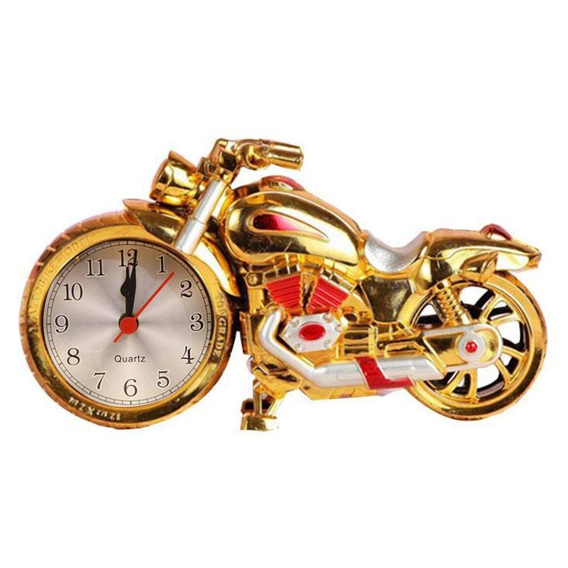 Motorcycle Alarm Clock Motorbike Pattern Clock Des... – Grandado
