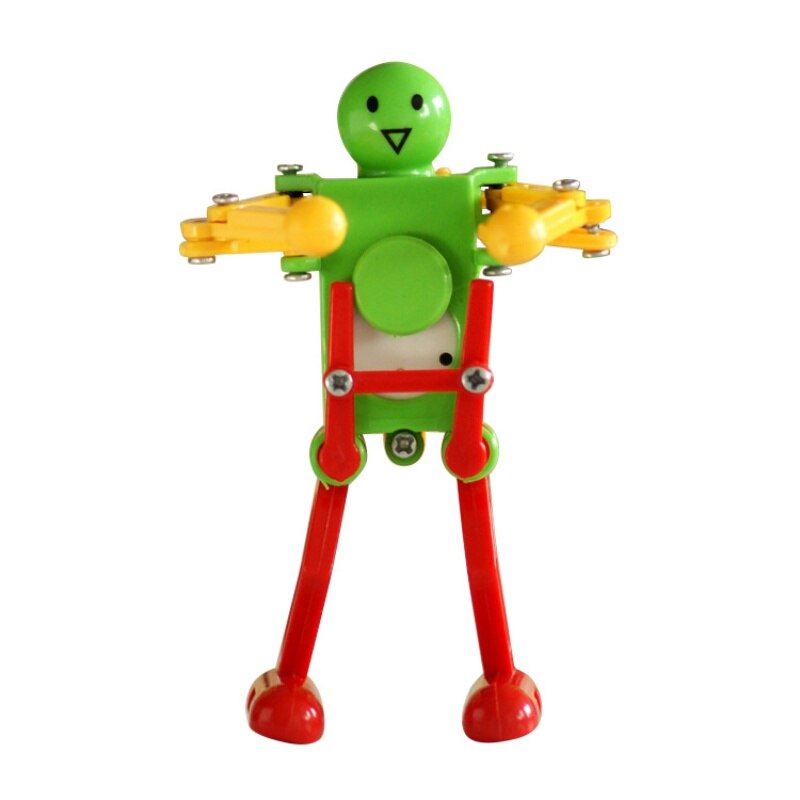 Colorful Spring Wind-up Dancing Walking Robot Toy ... – Grandado
