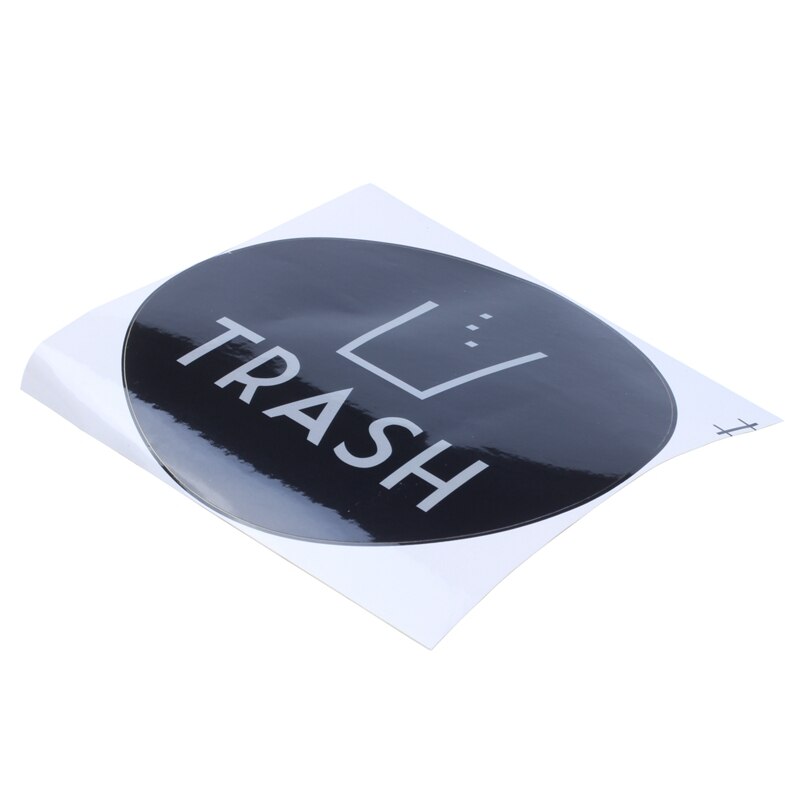 Recycle + Trash Vinyl Belettering Decal Sticker(6X... – Grandado