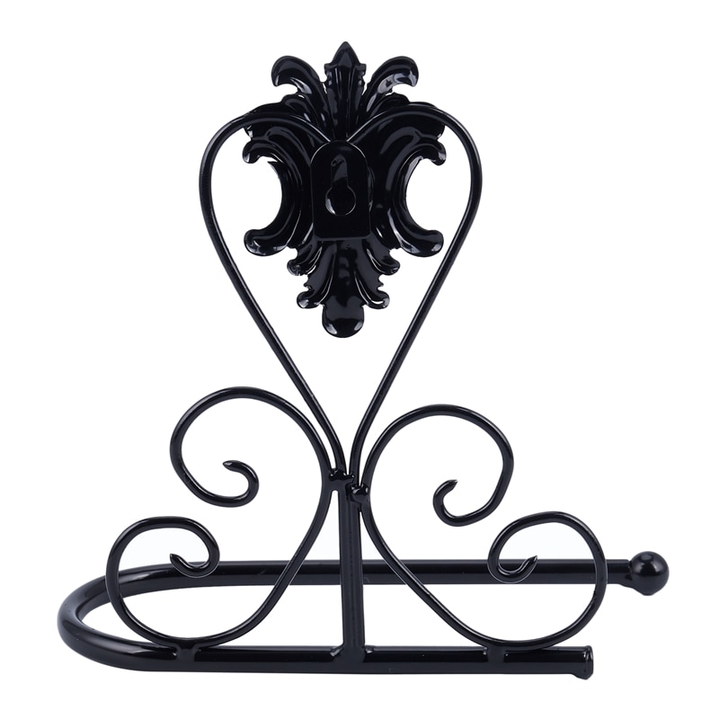 Iron Roll Toilet Paper Bathroom Wall Mount Rack Ci... – Grandado