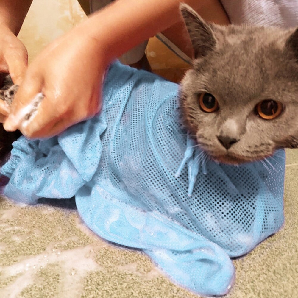Adjustable Cat Net Scratching Bite Restraint Nails... – Grandado