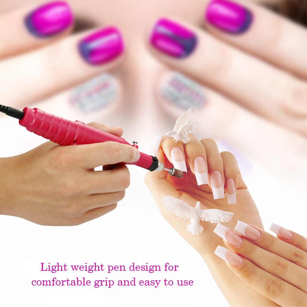 Mini Electric Grinder Drill Tool Nail Gel Polish R... – Grandado