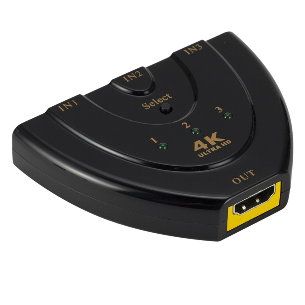 GRWIBEOU HDMI Switcher HDMI Splitter 3 Ports Mini ... – Grandado