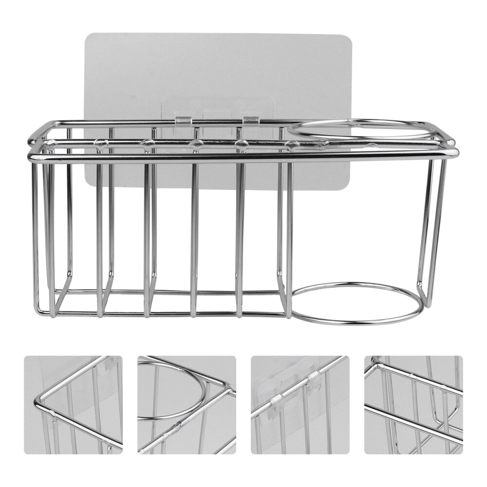 1pc Rag Sponge Storage Rack Stainless Steel Basket... – Grandado