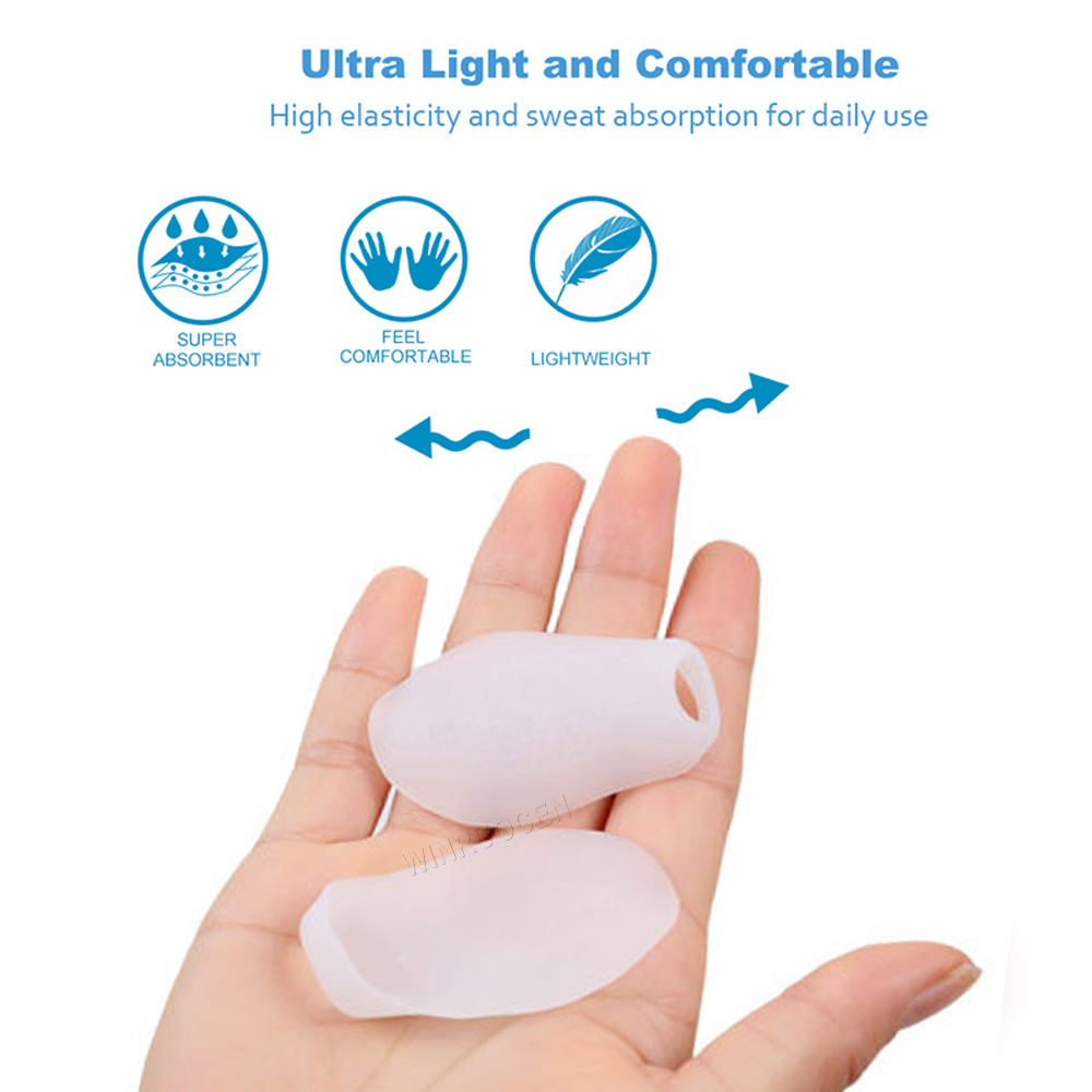 2Pcs Silicone Small toe Separator Bunion Splint Sm... – Grandado