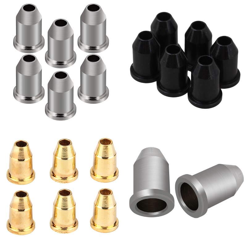 6Pcs Black Metal String Adereindhulzen Bussen Voor... – Vicedeal