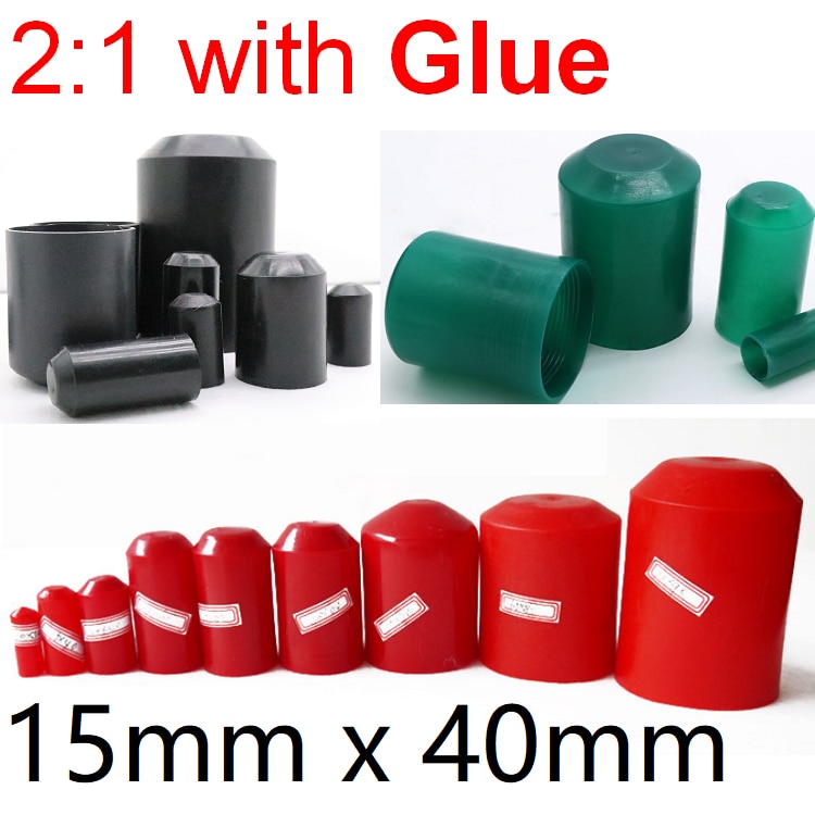 Heat Shrink End Seal Cap Dia 15mm x 40mm Length Ca... – Vicedeal