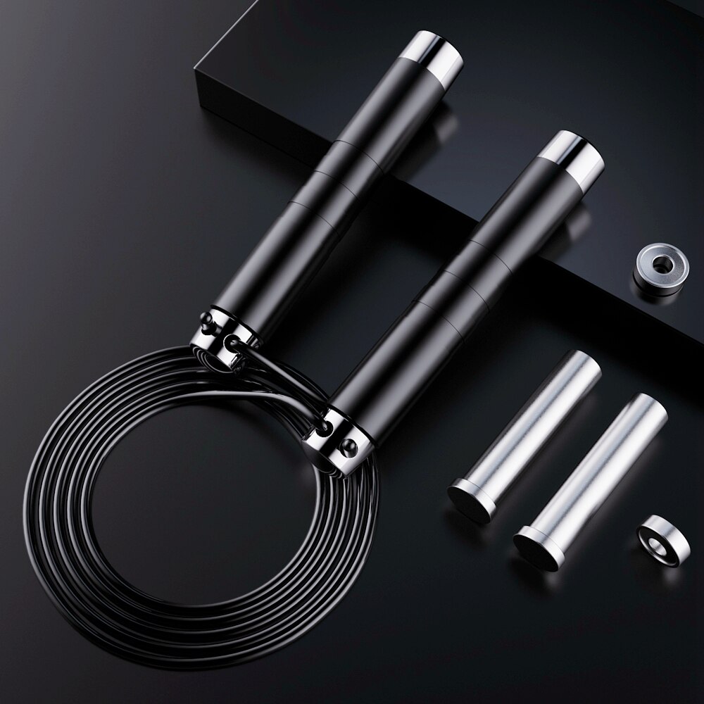 Gewogen Skipping Jump Rope Met Zware Blok Non-Slip... – Vicedeal
