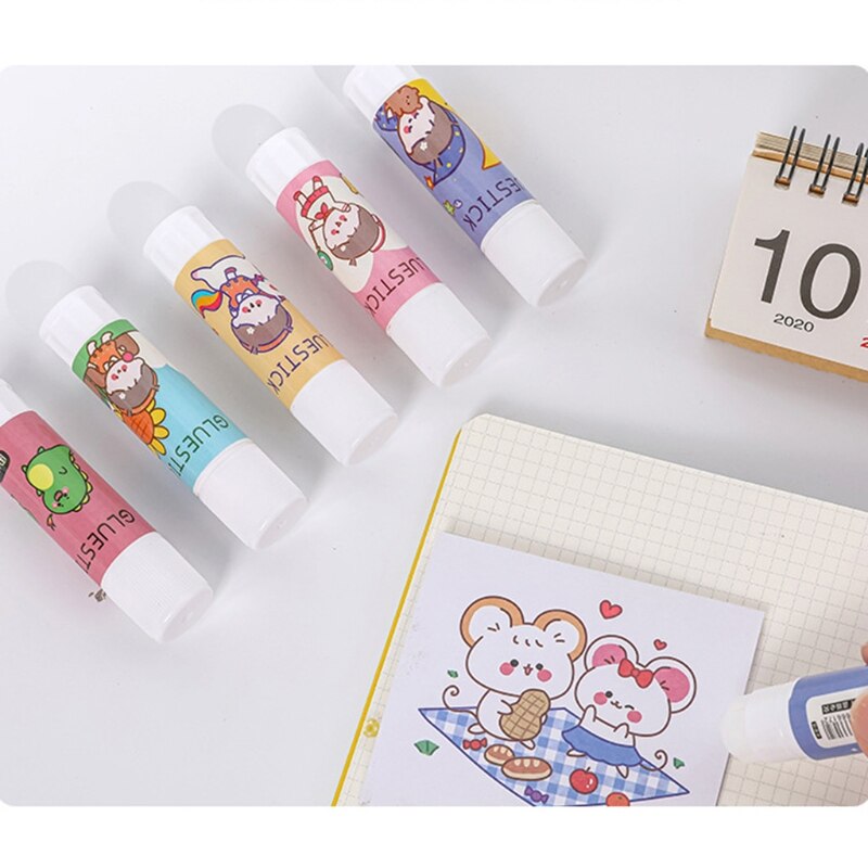 Cute Cartoon Solid Glue Stick Strong Adhesives Glu... – Vicedeal