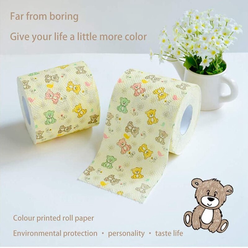 12 Rolls Little Bear Toilet Roll Paper Tissue Livi... – Grandado