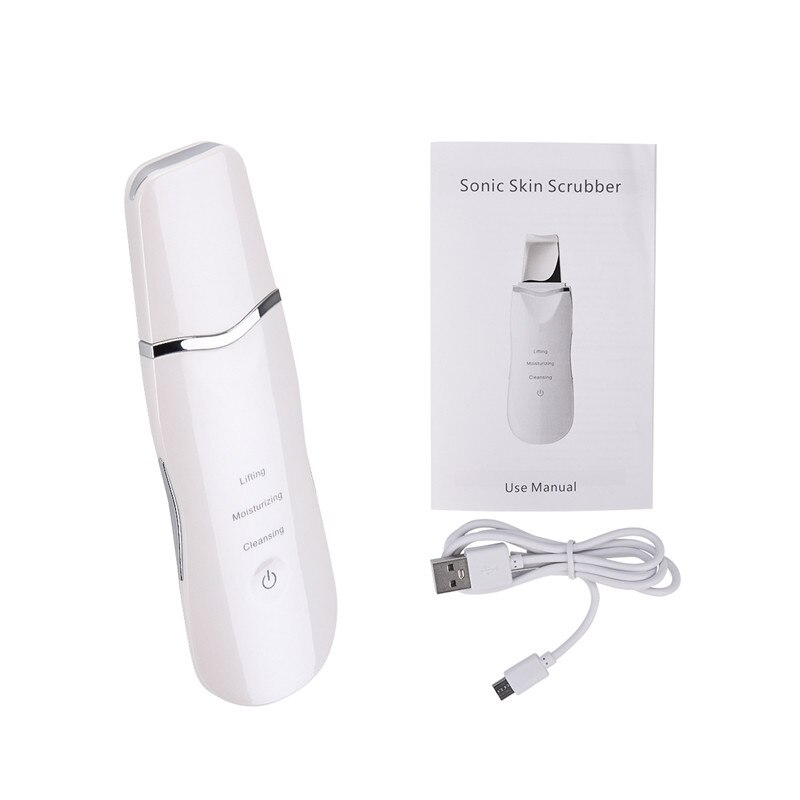 Ultrasonic Face Skin Cleaning Sonic Pore Cleaner F... – Vicedeal