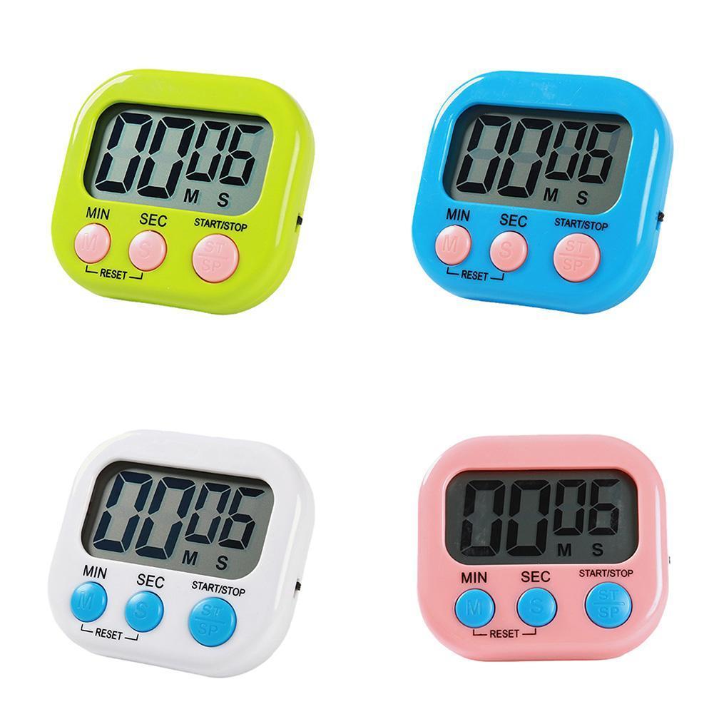 Digital Timer Big Screen Timer Magnetic LCD Kitche... – Grandado