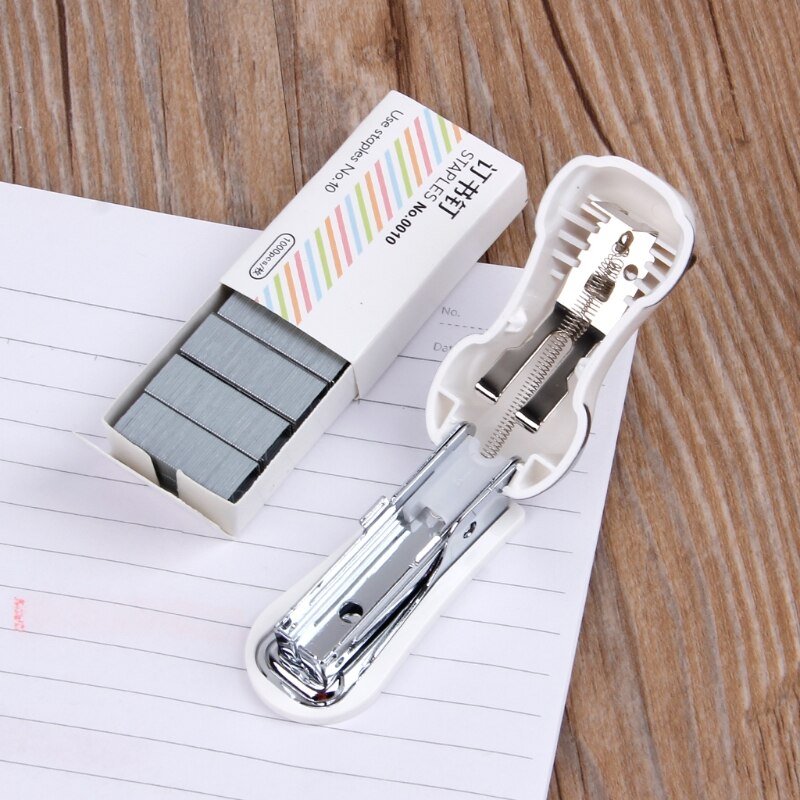 Mini Panda Stapler Set Paper Binder Within 1000pcs... – Grandado