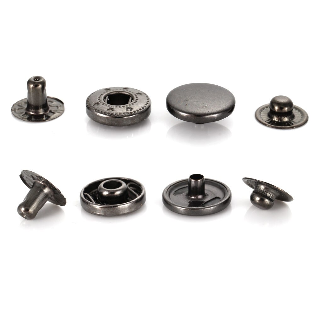 Juego de 40 botones a presión de Metal de 12,5 MM,... – Grandado